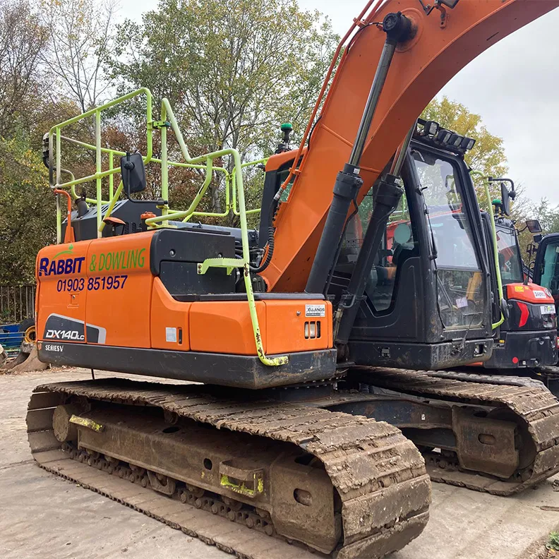 14T Excavator Doosan DX140LC 2021 - Compact Plant Sales