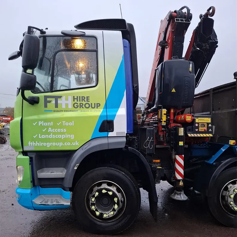 32T Beavertail Daf Truck & Crane 2021 - Compact Plant Sales