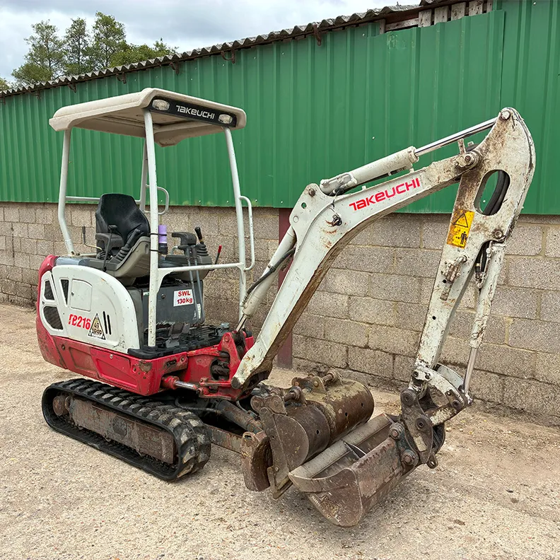 1.5T Excavator Takeuchi TB216 2018 - Compact Plant Sales
