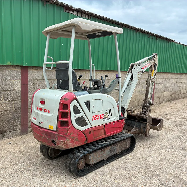 1.5T Excavator Takeuchi TB216 2018 - Compact Plant Sales
