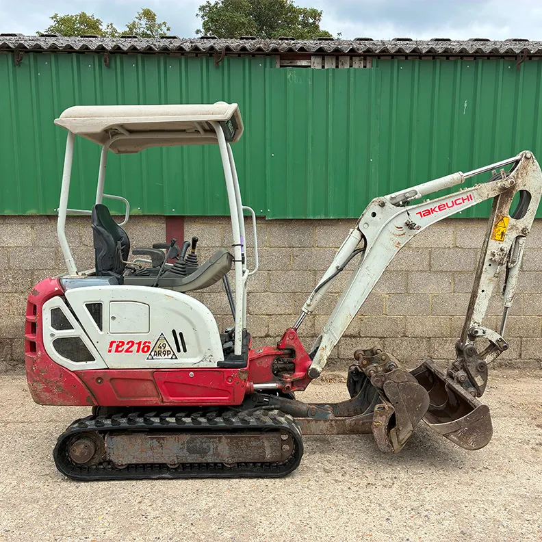 1.5T Excavator Takeuchi TB216 2018 - Compact Plant Sales