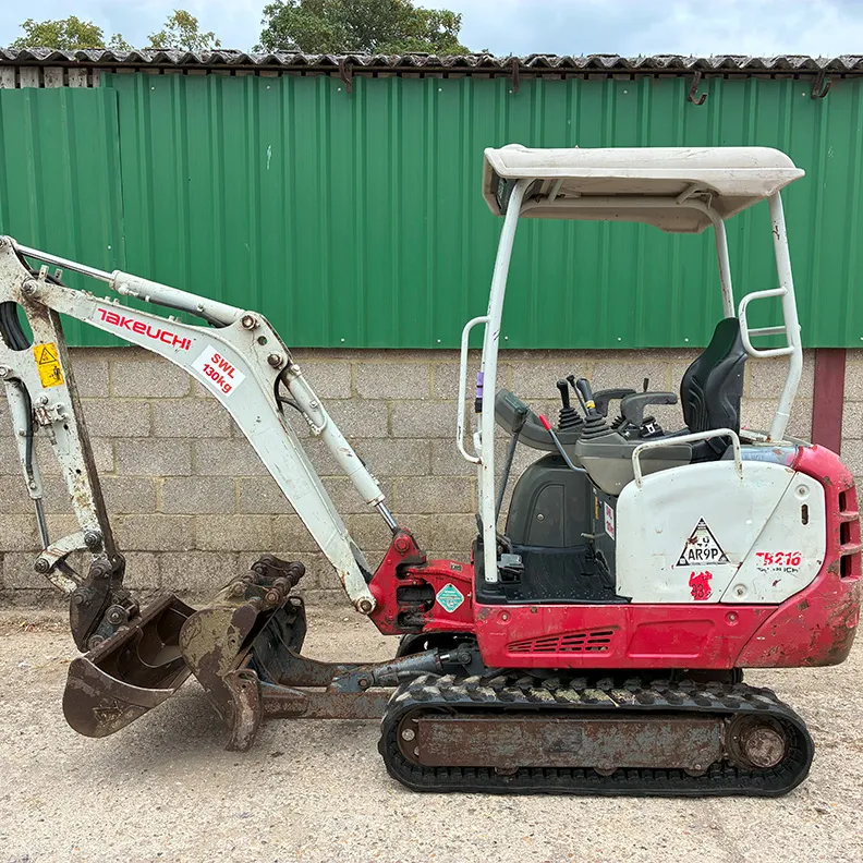 1.5T Excavator Takeuchi TB216 2018 - Compact Plant Sales