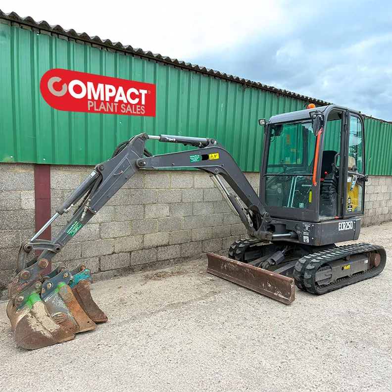 3T Excavator Volvo ECR25D 2021 - Compact Plant Sales